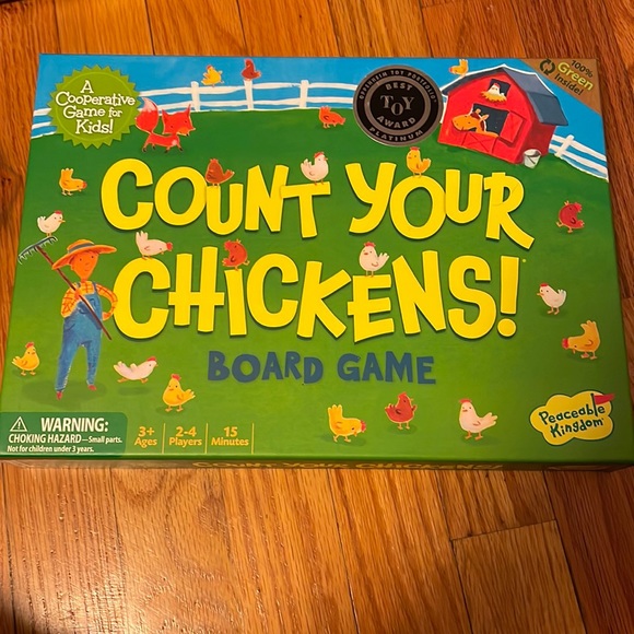 Peaceable Kingdom | Toys | Count Your Chickens Cooperative Learning ...